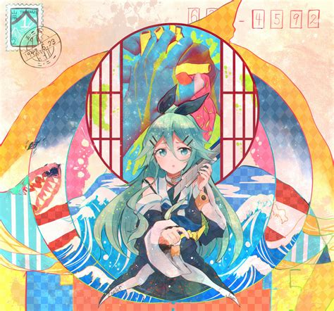 Postage Stamp Danbooru