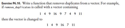 Solved Exercise P Write A Function That Removes Chegg
