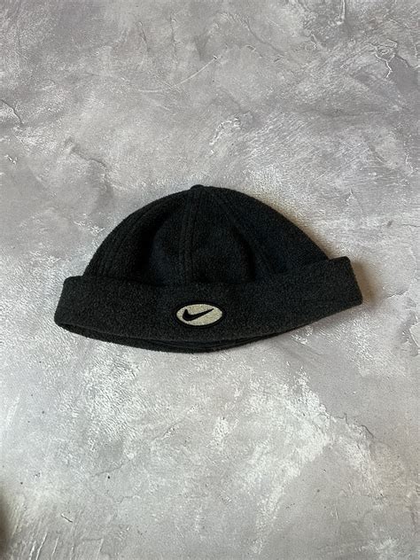 Nike × Vintage Nike Vintage Fleece Bini Hat Grailed