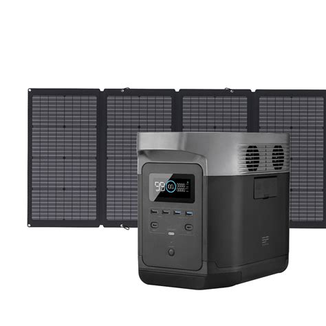 Ecoflow Delta 2 220w Portable Solar Panel