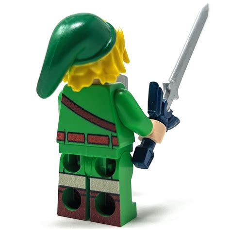 Link Custom Legend Of Zelda Minifig Made Using Lego Parts