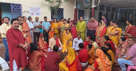 हनुमान जन्मोत्सव पर विशाल शौभायात्रा निकाली गई