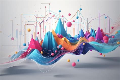 Premium Ai Image Big Data Visualization Social Network Or Business Analytics Representation