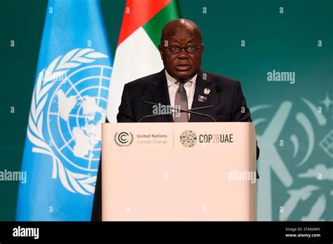 Ghana President Nana Akufo Addo Speaks During A Plenary Session At The