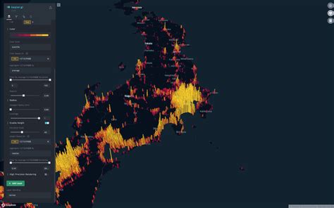 巨大な地理空間データをサクッと可視化できる、uber社製オープンソースwebgis「keplergl」 Gunma Gis Geek