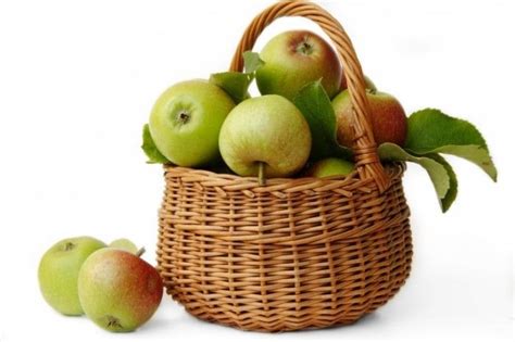 Яблоки в корзине Apples In A Basket Яблоки Фрукты Полезные советы