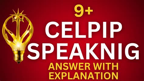 How To Score 9 In Celpip Speaking Hzad Education