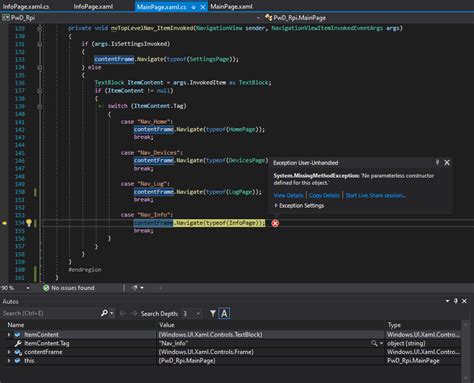 Xaml Uwp C Winui Navigationview How To Access Other Pagesviews Stack Overflow