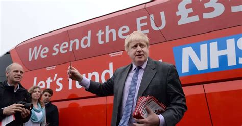 Boris £350million A Week Nhs Bus Pledge Central To General Election