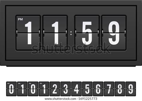 17 851 Retro Digital Clock Images Stock Photos Vectors Shutterstock
