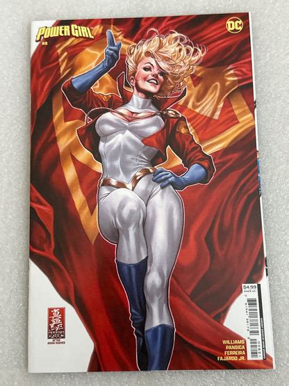 Powergirl 8 Brooks Variant Dc 2024 Crazy Chicken Comics And Collectibles