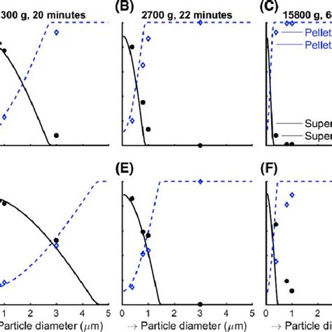 Centrifugation Of Beads Diluted In Pbs Or Plasma The Modeled Bead Download Scientific Diagram