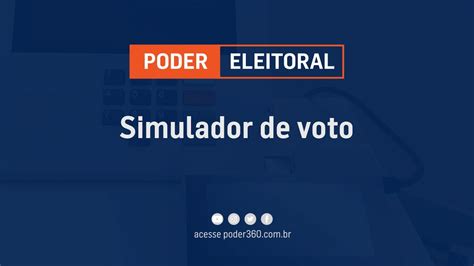 Poder Eleitoral Saiba Como Votar Na Urna Eletrônica Pelo Simulador Do