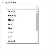Getting Started With Windows Forms ComboBoxAdv Control Syncfusion