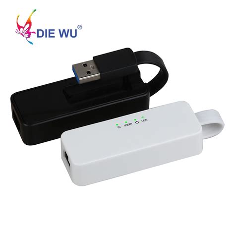 Diewu Usb 3 0 To Rj45 Network Card Lan Adapter 10 Vicedeal