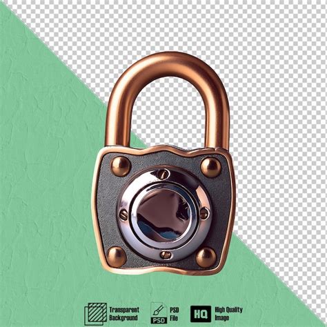 Premium Psd Lock Secure Connection Icon Symbol Isolated On