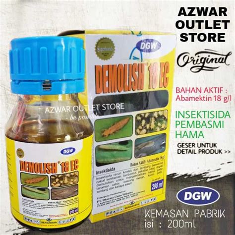 Jual DEMOLISH EC By DGW Ml INSEKTISIDA Abamektin Racun Hama Tanaman Di Seller AZWAR