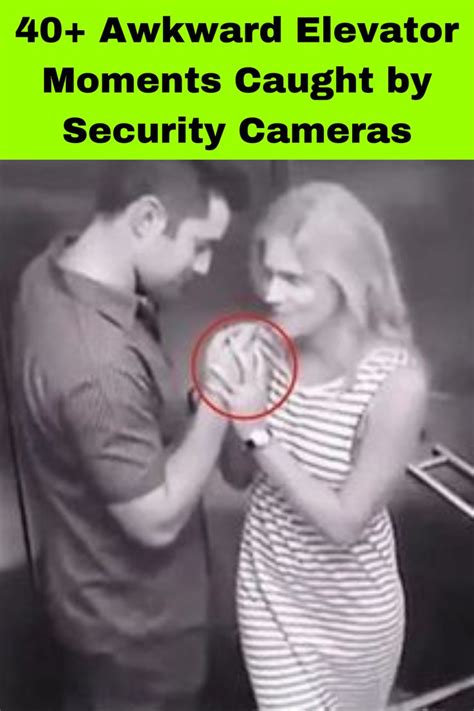 40 Awkward Elevator Moments Caught By Security Cameras In This