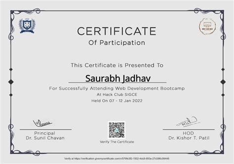 Saurabh Jadhav On Linkedin Webdevelopment Hackclubsigce