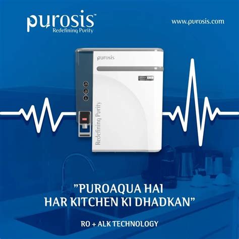 Purosis Water Purifier L Ro Uv Uf At Rs Piece In Bengaluru Id