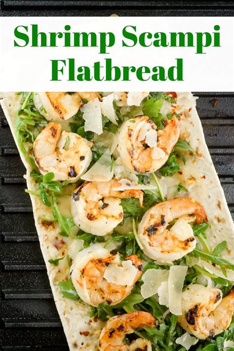 Shrimp Scampi Flatbread Recipe