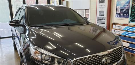 광양 중마동 썬팅 올뉴쏘렌토 레인보우v70 시공 후기 광양 중마동 썬팅 네비매립 블랙박스 천장형모니터 옴니뷰 어라운드뷰 마이키경보기 매직카경보기 장착 전문점 네비마켓 광양점