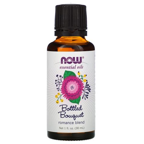 Now Foods Essential Oils Bottled Bouquet 1 Fl Oz 30 Ml Iherb