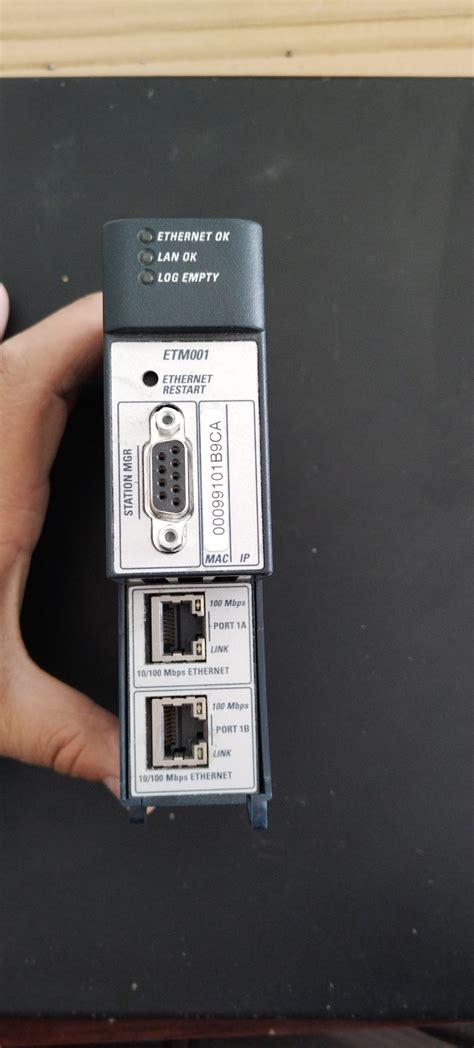 Ic695etm001 Dg Ge Fanuc Rx3i Ethernet Module 10 100mbits W Switch