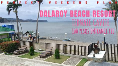 Dalaroy Beach Resort Ternate Cavite 100 Pesos Entrance Fee Affordable