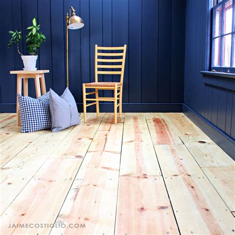 Painted Pine Plank Floors Viewfloor Co