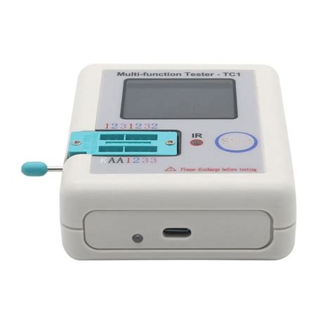 Multi Function Tester TC LCR TFT Colour Backlight Transistor Test Hooks Free Shipping