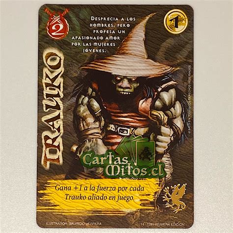 Trauko Mitos Y Leyendas El Reto Cartas Mitos