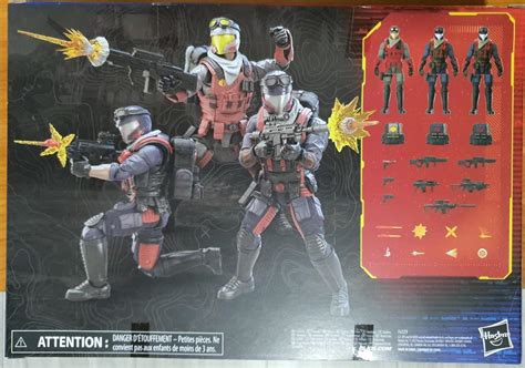 Hasbro Gi Joe Classified Cobra Viper Officer And Vipers Set Misb Gi