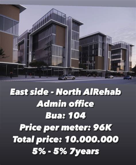 Youssef Marzouk On Linkedin New Release East Side A Very Prime Location North Alrehab Admin…