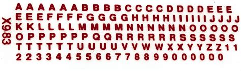 Alphabet Numbers Decals Archives Midwest Decals Farm Toys