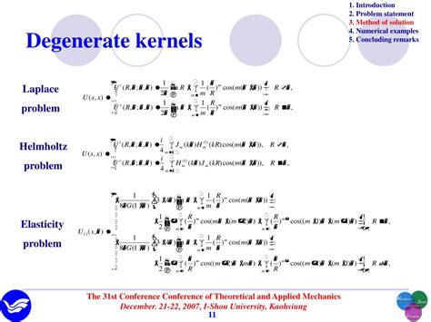 Ppt Engineering Applications Of Null Field Integral Equation Approach
