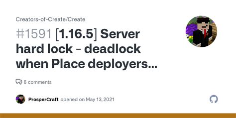 1165 Server Hard Lock Deadlock When Place Deployers On A
