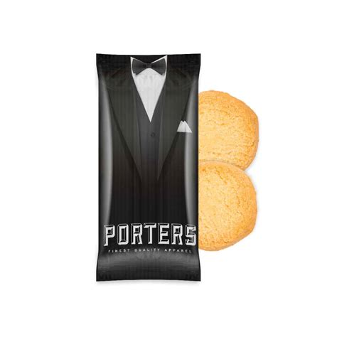 Flow Bag Mini Shortbread Biscuits X2 Jiggle Ltd