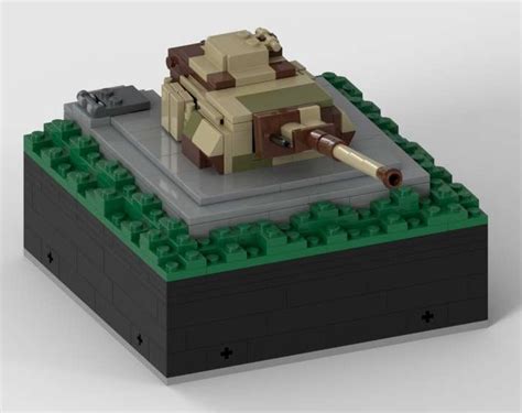 Lego Moc Modular Terrain Panzerturm By Mikey2110 Rebrickable