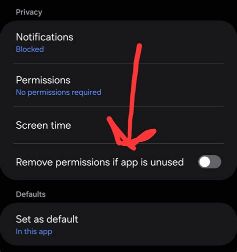 Permission To Switch Off Remove Permissions If App Is Unused Mit App Inventor Help Mit App