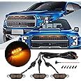 Amazon FICOLPO 3 Pcs Led Grill Lights Compatible With Raptor Style