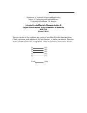 MSE 110 Test II 2016 Solutions Pdf Name Department Of Materials