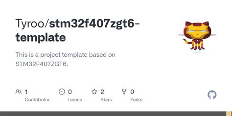 github tyroo stm32f407zgt6 template this is a project template based