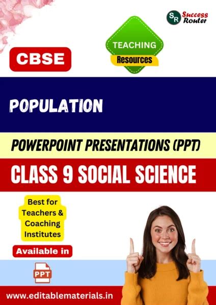 Population Class 9 Social Science Ppt For Cbse Teachers Editable