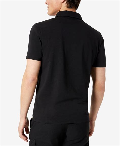 Kenneth Cole Mens Performance Button Polo Macys