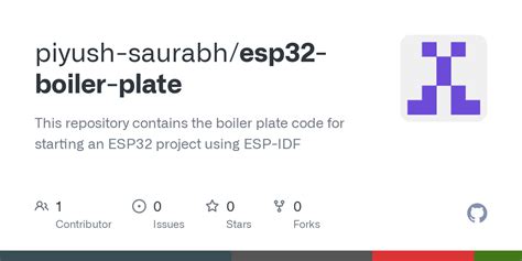 Github Piyush Saurabh Esp32 Boiler Plate This Repository Contains The Boiler Plate Code For