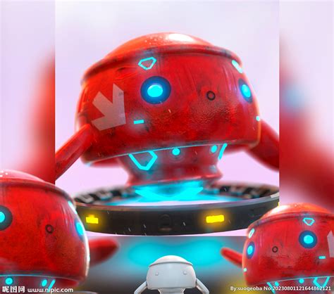 C4d模型 机器人 设计图其他模型3d设计设计图库昵图网