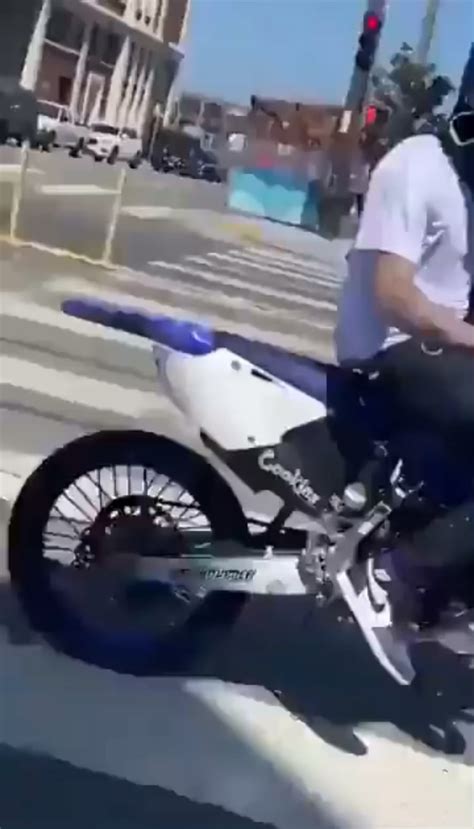 Main Character Biker Showoff Fails Badly Riamthemaincharacter