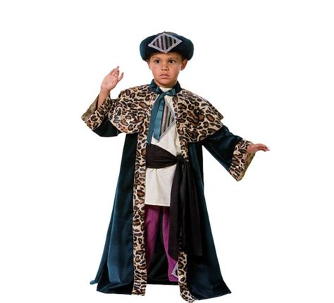 Disfraz Rey Mago Baltasar para niño
