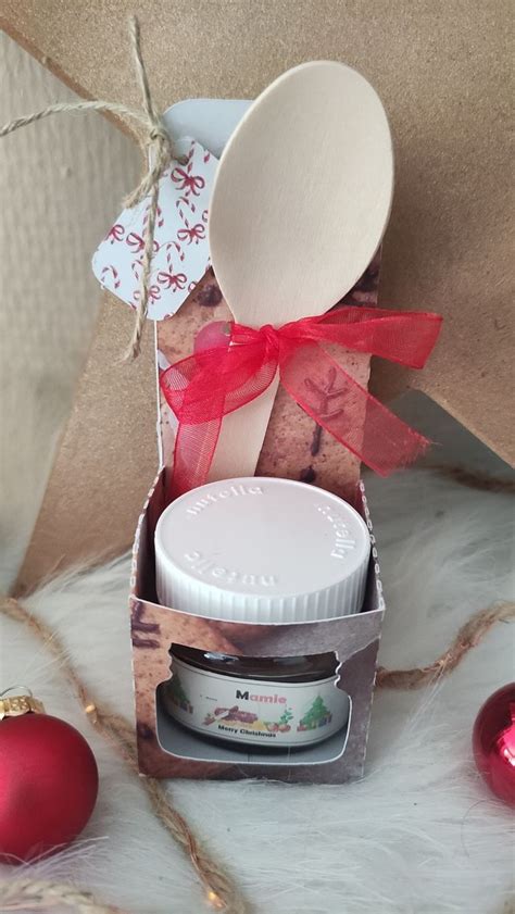 Mini Pot Nutella Personnalisé Fait Main Avec ♥︎ Beebs